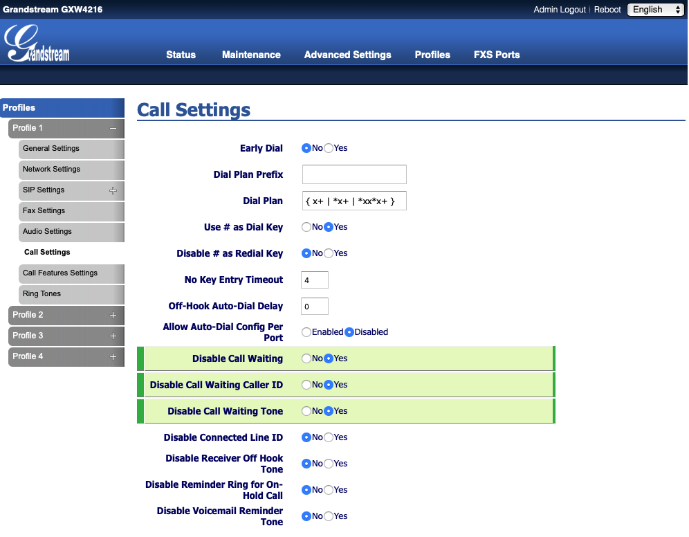 Grandstream: GXW4200 FXS Gateway – T38Fax Incorporated