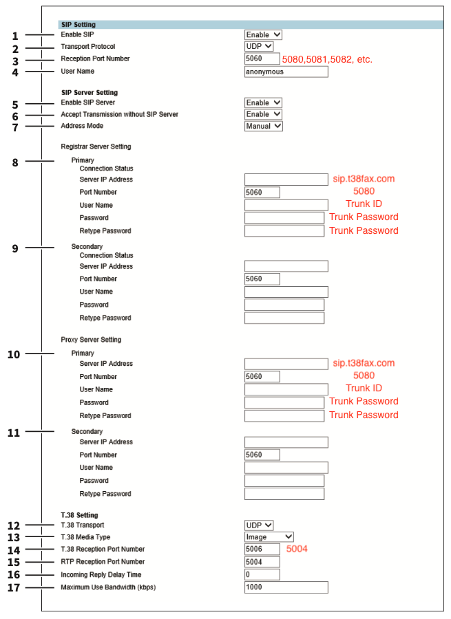 Toshiba Fax Machines – T38Fax Incorporated